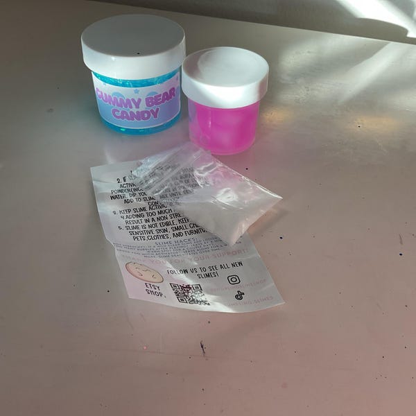 Kitty Fluff Slime, Cat Slime, Cloud Slime, Kitten Slime, Cat Gift ...