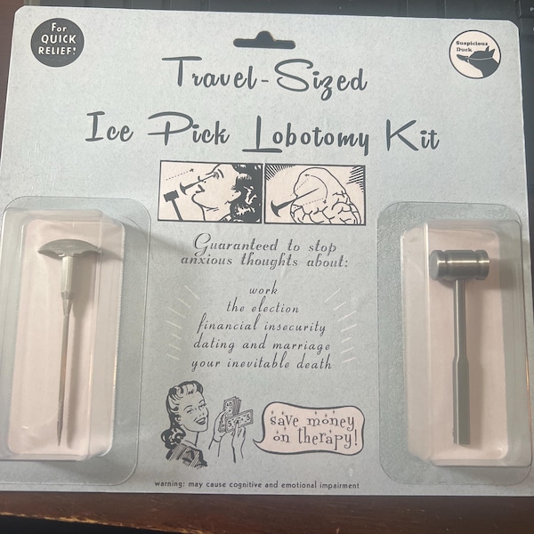 Ice Pick Lobotomy Kit - Etsy
