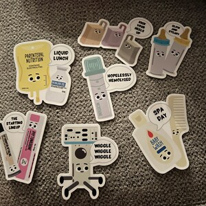 NICU Vinyl Sticker 3.0 Jet Ventilator Sigh of Relief NICU - Etsy