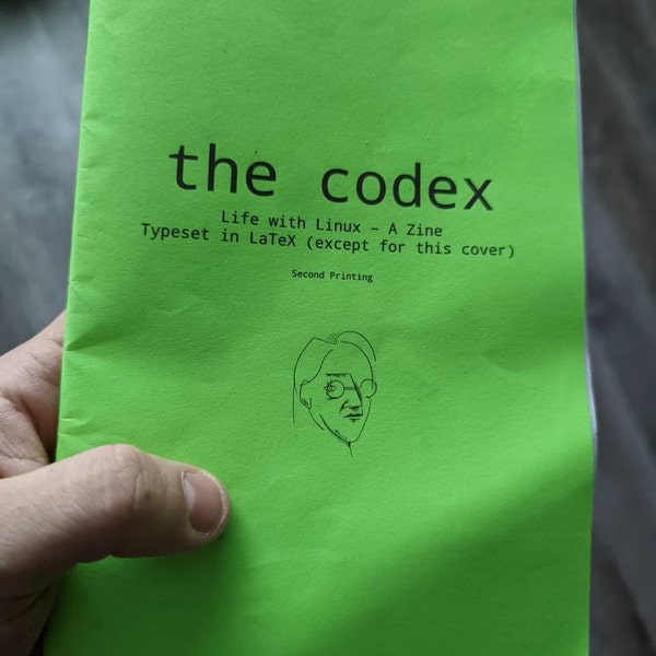 The Codex - A Zine About Linux - Etsy