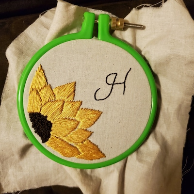Sunflowers Embroidery Pattern, Sunflower Embroidery Pattern, Embroidery ...