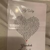 Song Lyrics Heart Print, Favourite Song Lyric Music Wall Art, Custom ...