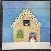 Gingerbread House Quilt Block, 5 Sizes PDF Instant Download, FPP ...