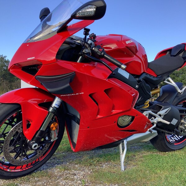Wheel Stickers for Ducati PANIGALE V4 V4R V4S Rim Tape Motorcycle ...