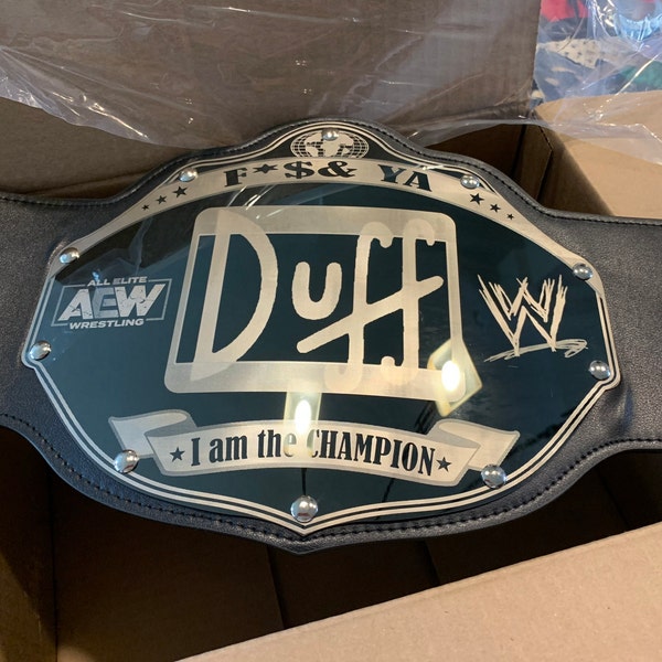 Custom Championship Belts - Etsy