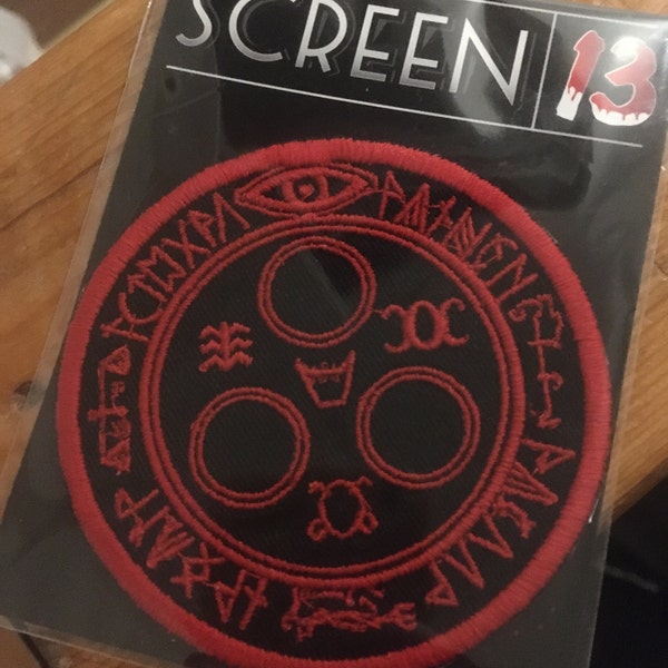 Save Game Symbol Embroidered Patch. Horror Movie Inspired Patches. Iron ...