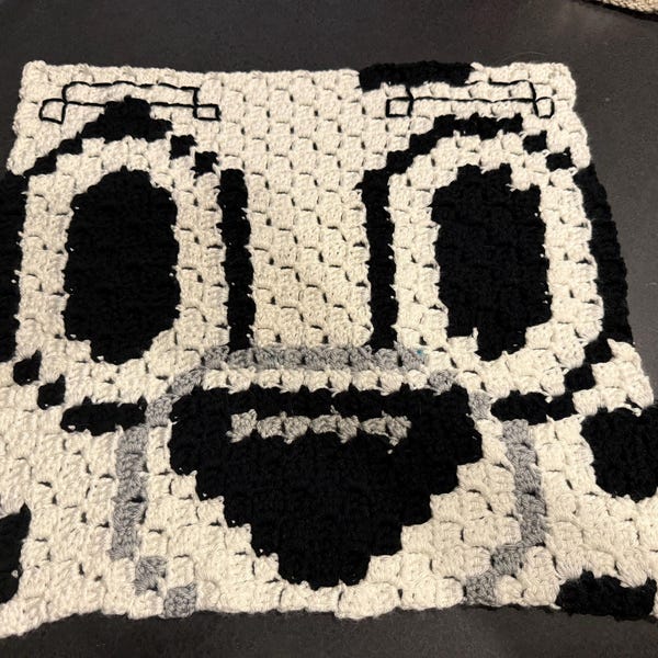 Bluey C2c Crochet Pattern - Etsy