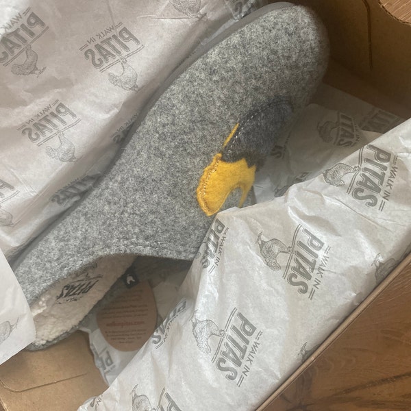 Pitas Chick Wool Mule Slippers - Etsy