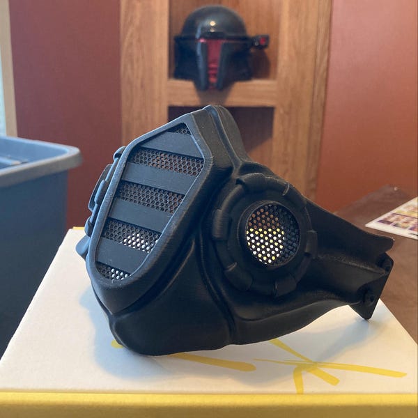 Cold Ninja Cosplay Mask by Wekster - Mortal Face Mask - Made in US ...