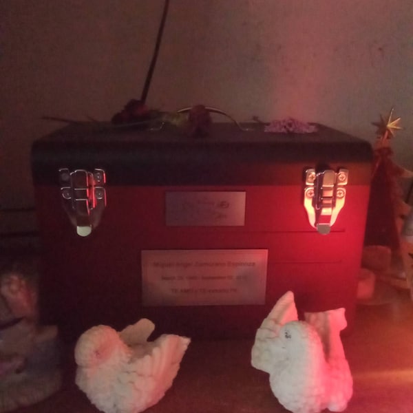 Red Toolbox Cremation Urn for Adults: Crossed Tools, Free Name Plate - Etsy