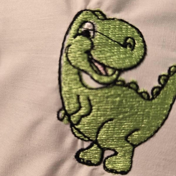 T-rex Embroidery Design, 10 Sizes, Dinosaur Machine Embroidery Design ...