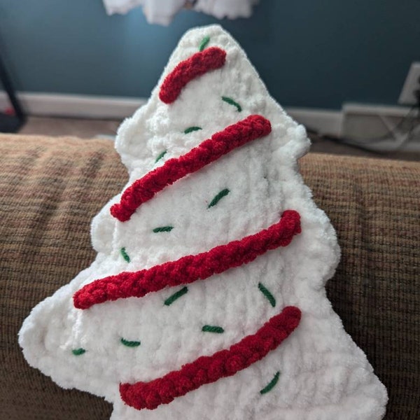 Christmas Tree Cuddler Crochet Pattern by Sheepish Stitches | Christmas ...