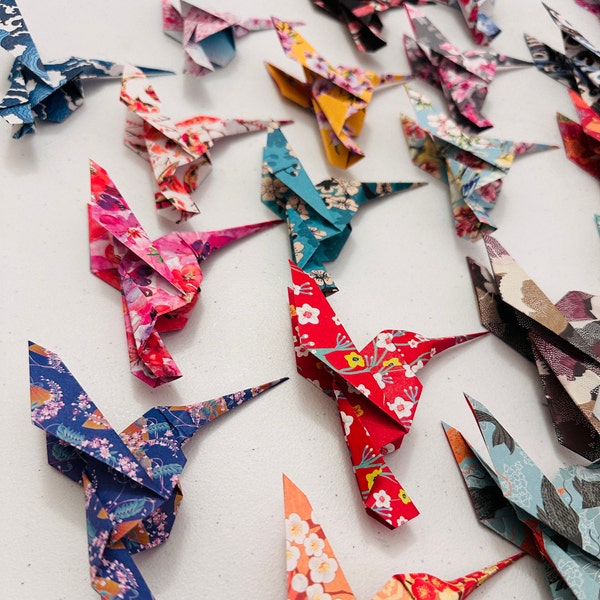 Multipatterned Japanese Origami Butterfly Papejapan Small Medium Large ...