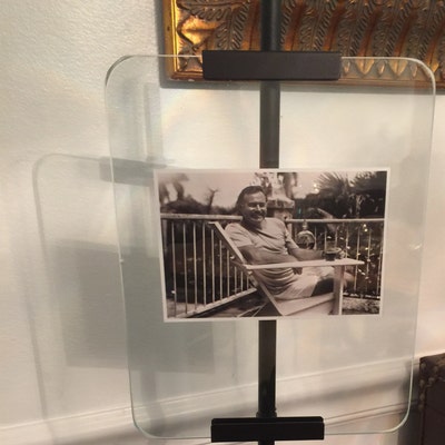 Ernest Hemingway Photo Print Poster Drinking in Cuba Writer Gift Famous ...