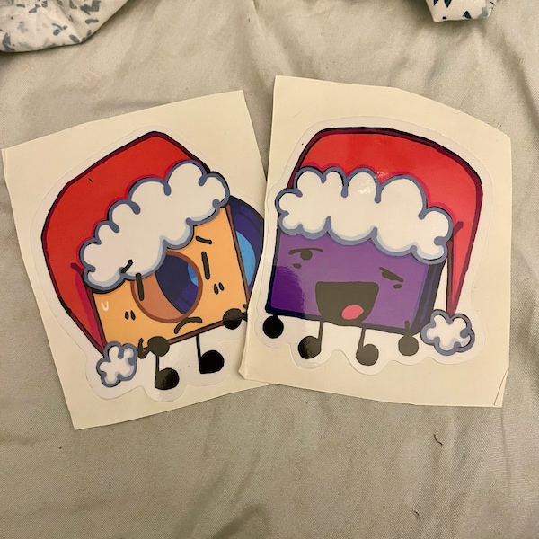 Object Show Stickers – Tissues & Record Burner, Sacriverse - Etsy