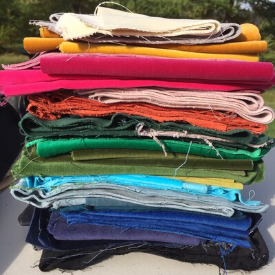 Velvet Fabric Remnants // Velvet Fabric Scraps // Fabric Remnants ...