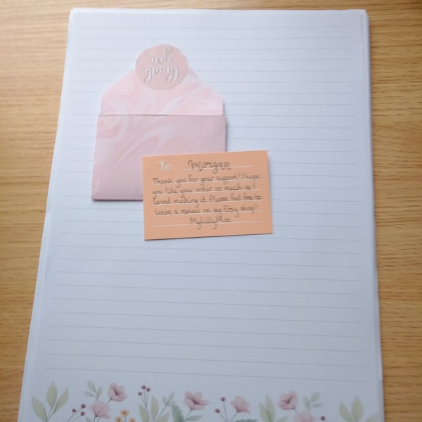 Sparrows Writing Paper A4 and A5 Sizes - Etsy Canada