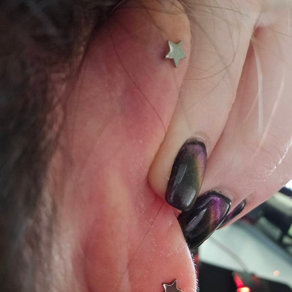 14K 16G 18G 20G THREADLESS Replacement/threadless Post/push Pin Back ...