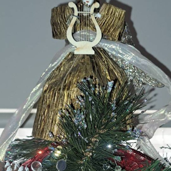 Lyre Laser Cut Out Wood Shape Craft Supply - Woodcraft Cutout - Etsy