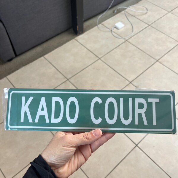 Custom Street Sign, Metal Street Sign, Personalized Street Sign, Make ...