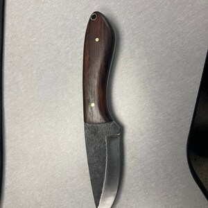 Damascus Kabar Knife With Sheath Custom Handmade Damascus - Etsy