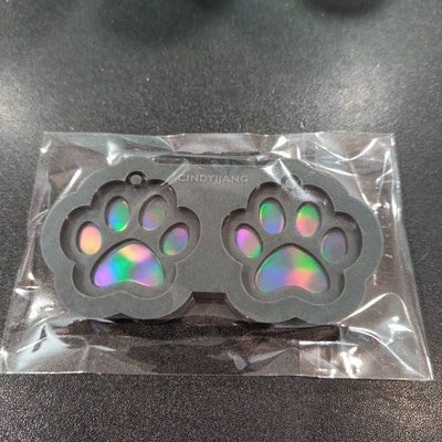 Holographic Pet ID Tag Mold Three Shapes HOLO Platinum Silicone Mold ...