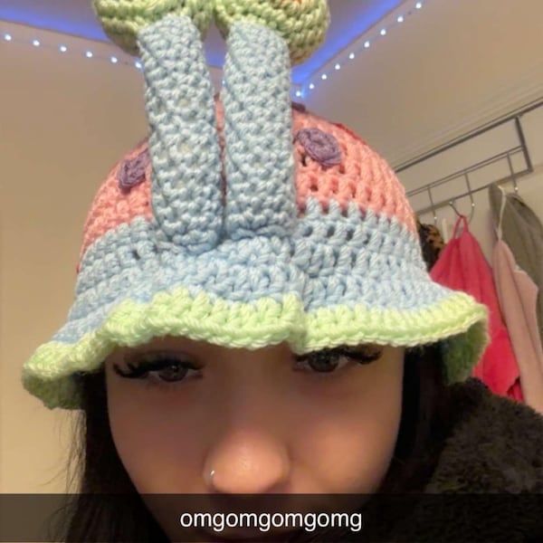 Gary Snail Spongebob Inspired Bucket Hat - Etsy