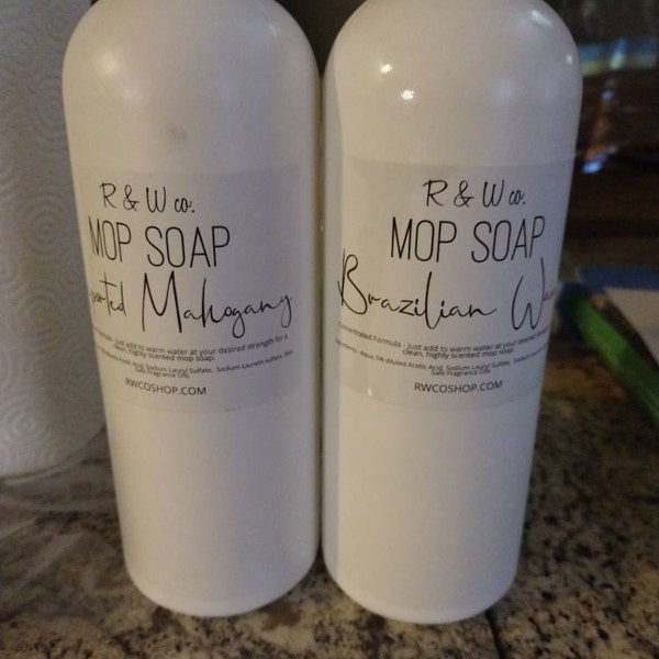 SAMPLE Pack Mop Soap | Try Out Each Scent | 4 Pack Mop Soap Samples - Etsy