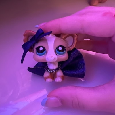 Littlest Pet Shop 4-pcs 2collars 1bowl & 1bone Accessories for Your LPS ...