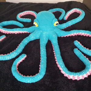 Apollo the Octopus Giant Crochet Pattern EASY TO FOLLOW - Etsy