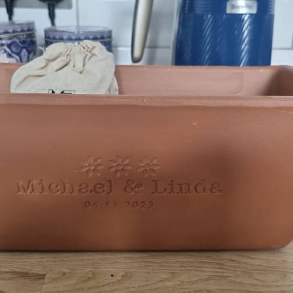 Custom Engraved Message Terracotta Window Pot, Personalised Gift ...