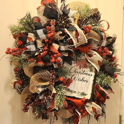 Summer Peach Lantern Swag, Peach Allium Lantern Topper, Lantern ...