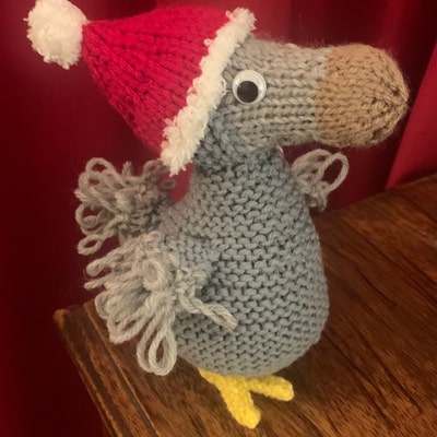 Dora the Dodo Knitting Pattern Cute Cuddly and Easy to Knit - Etsy