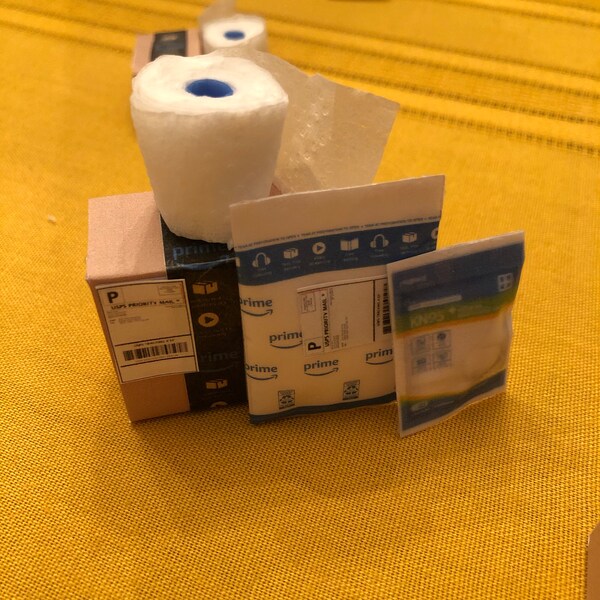 Mini AMAZON Envelope 1:6 Template, Instant Download Printable Packages ...