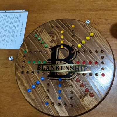 Wahoo,4 Player Wahoo, 4 Player Aggravation Board Game, Round Wahoo ...