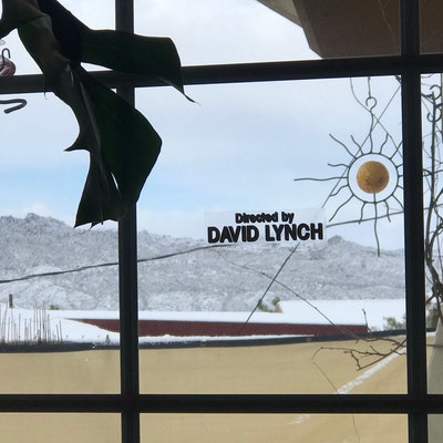 DIRECTED by DAVID LYNCH Stickers 5-pack Twin Peaks Postcard free ...