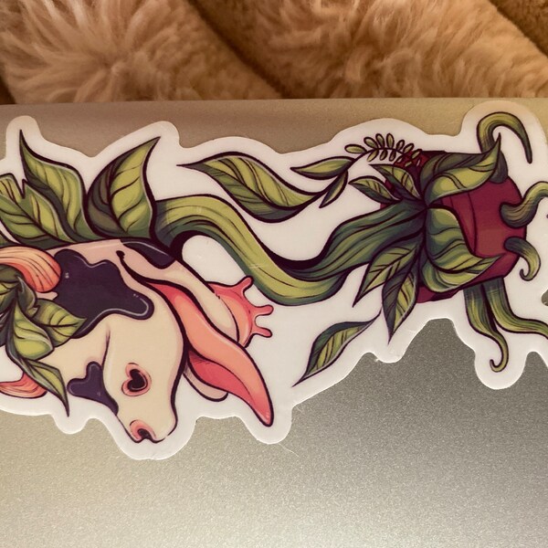 Sims Cow Plant Sticker - Etsy