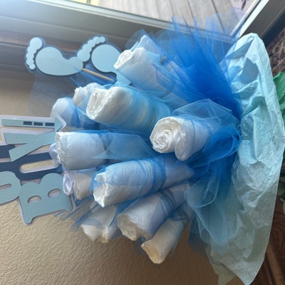 Butterfly Kisses and Baby Wishes Diaper Cake Tag Sign-butterfly Kisses ...