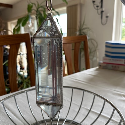 Double Pyramid Rainbow Water Prism - Etsy