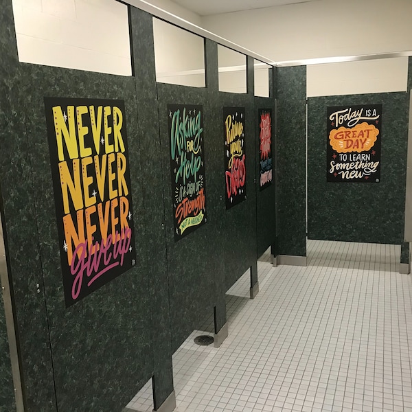 Installing Inspiration - 20" X 30" Uv-coated Vinyl Adhesive Decals for ...