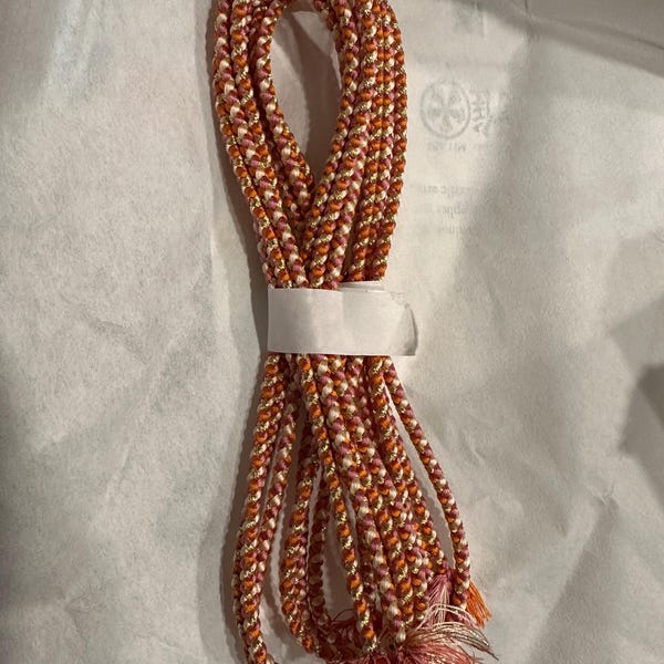 Silk Odoshi Ito 7mm 10m Samurai Armor Silk Lacing Yarn /odoshi-ge MADE ...