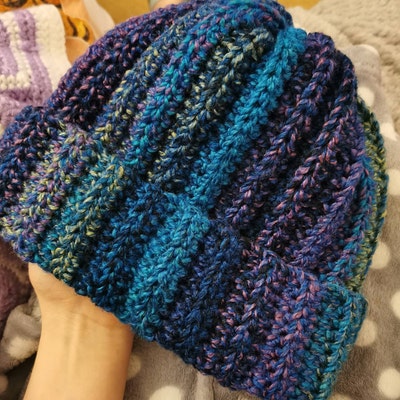 Easy Crochet Pattern-Crochet Hat Ribbed Wonder Hat Pattern - Etsy México