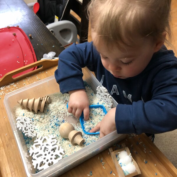 Fall I Spy Sensory Rice Kit Sensory Base Filler Resin Loose Parts - Etsy