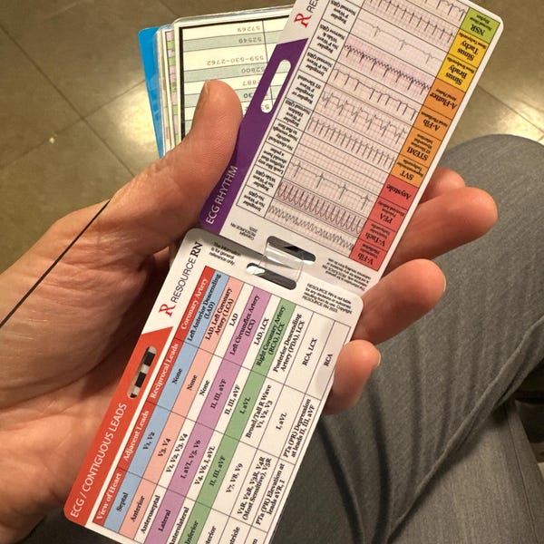 Lab Value and Order of Blood Draw Badge Card for RN, EMT, Phlebotomist ...