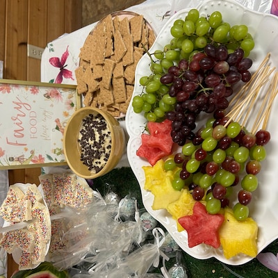 Fairy Food Table Sign,printable Food Sign, Fairy First Birthday Party ...