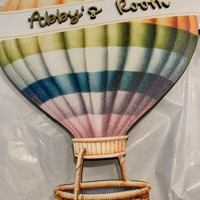 Cute Wooden Sign With Custom Name Personalized Letters With Star, Baby ...