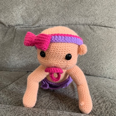 Life Size Realistic Baby Doll Crochet Pattern Amigurumi PDF Digital ...