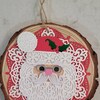 Santa Claus 3D Papercut Template SVG, PDF, PNG Dxf, Layered Paper ...