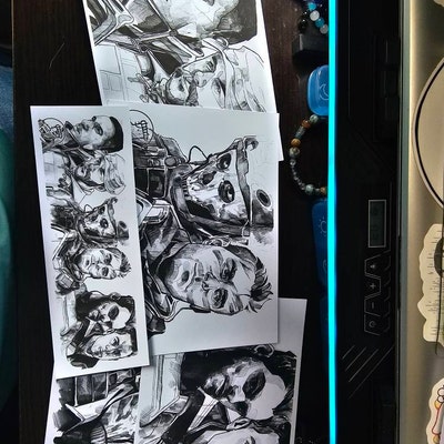 Simon Ghost Riley Print - Etsy