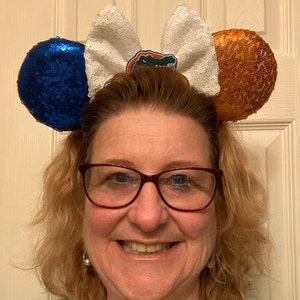 Florida Gators Mickey Minnie Mouse Ears University of Florida - Etsy